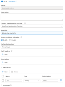 Copy Files from SharePoint Online using Azure Data Factory + Graph API